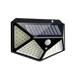3 Modes 100/114 LED Solar Lamp Spotlights PIR Motion Sensor Street Garden Decoration Outdoor Waterproof LED Solar Home Light